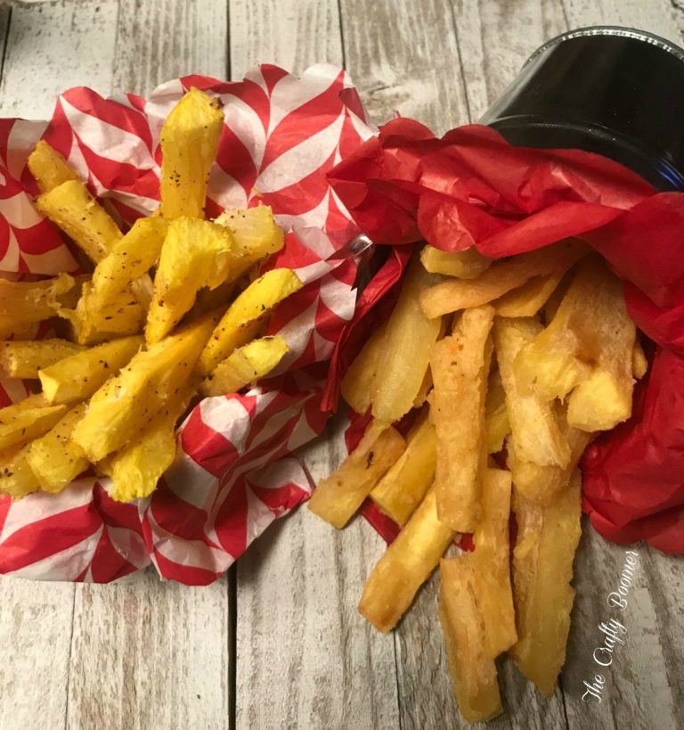 Golden Crispy Yuca Fries · The Crafty Boomer